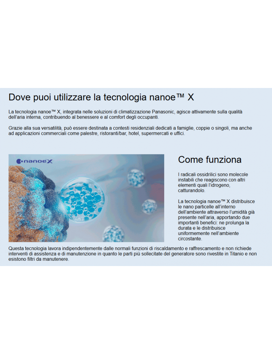 PANASONIC ETHEREA Z CONDIZIONATORE DUAL R32 9000+12000 BTU A+++A++ WIFI